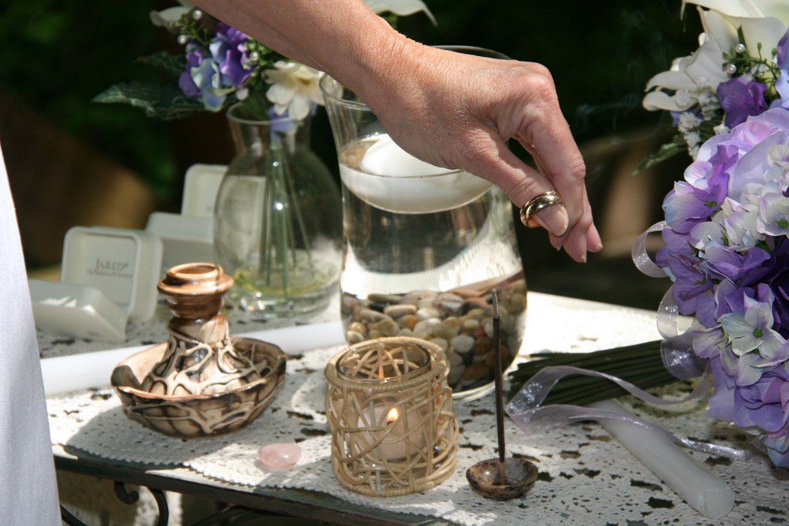 Elemental Blessing of the Rings ~ NC Wedding Blog