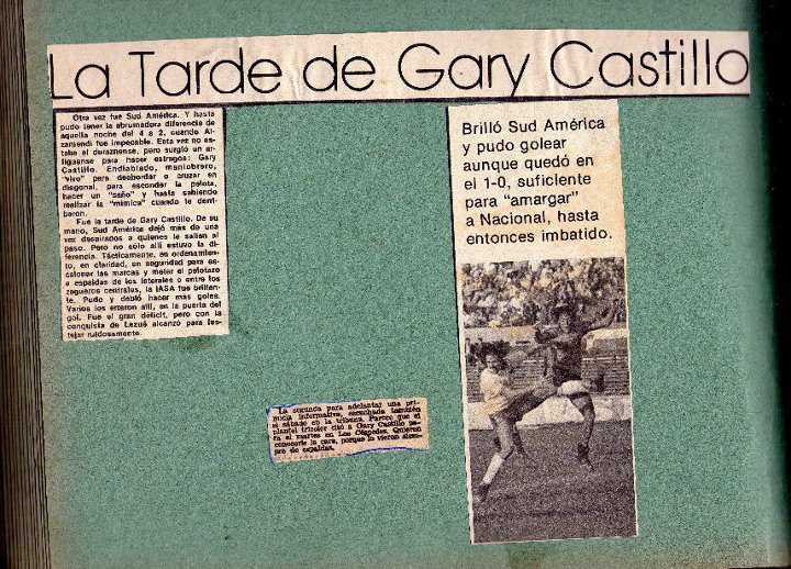 ANOTANDO FÚTBOL *: SUD AMERICA