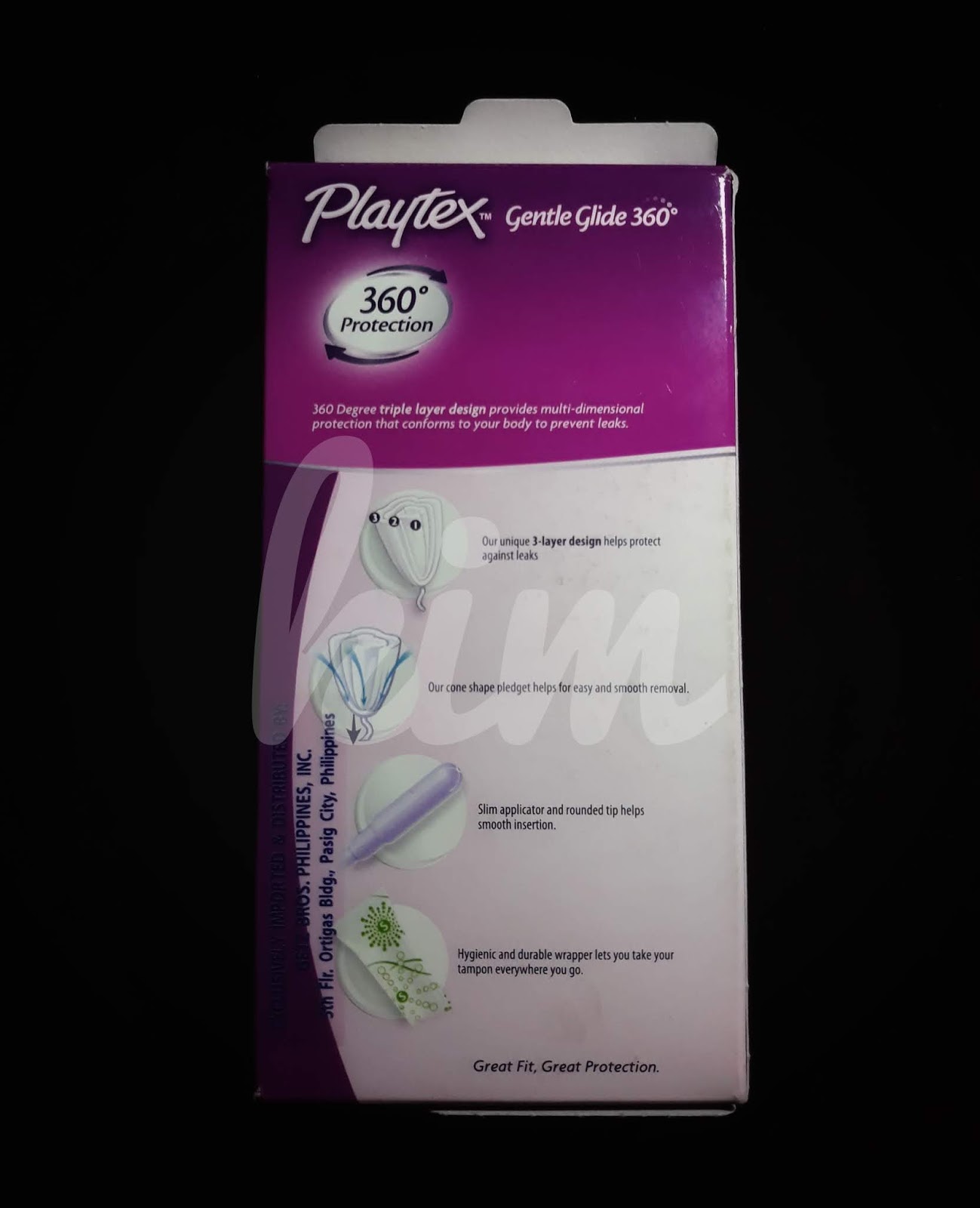 Playtex Gentle Glide 360 Tampon (Super Absorbent) Review