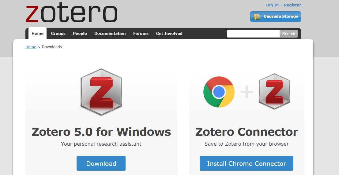 A continuación os muestro unas capturas de Zotero.
