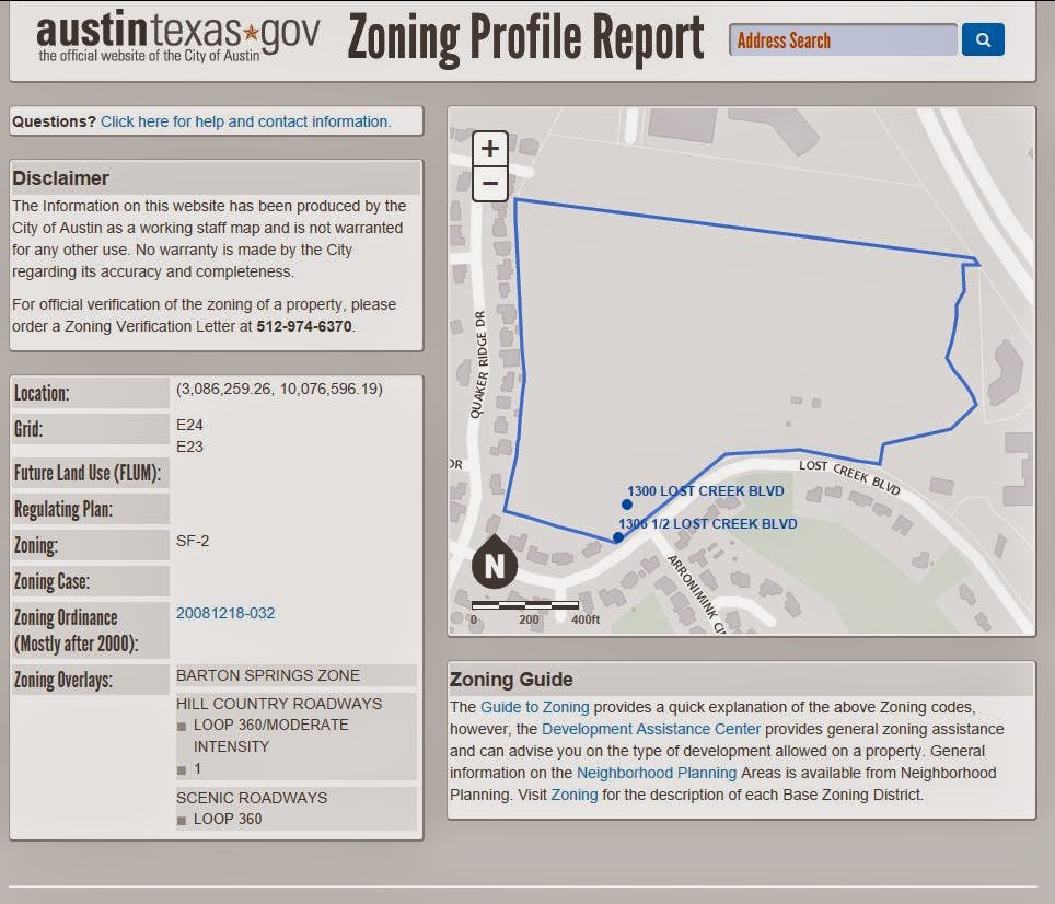 Marshall Tract Development: Marshall Tract Zoning Profile Report