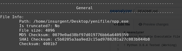 Peanalyzer Advanced Portable Executable File Analyzer And Disassembler