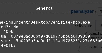 Peanalyzer - Advanced Portable Executable File Analyzer And ...