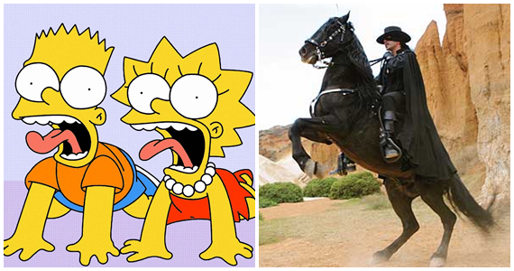 TODO TELEVISIÓN: "Los Simpson" y "El zorro" mano a mano en rating