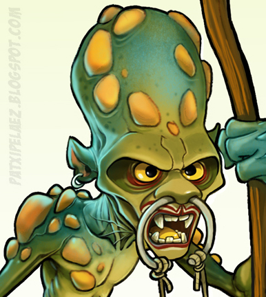 patxi pelaez: Alien Warlock