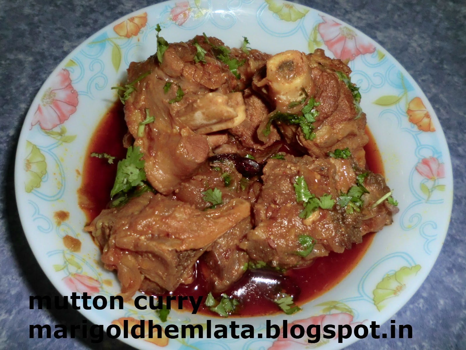 Hema's Musings: spicy mutton curry recipe /मटन करी रेसिपी /कलिया