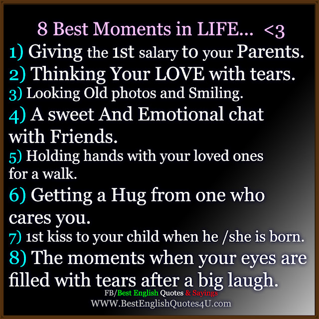 8 Best Moments in LIFE...