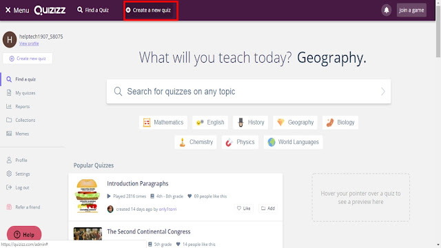 How To Use ‘Quizizz’ as learning platform that makes it fun to learn ...