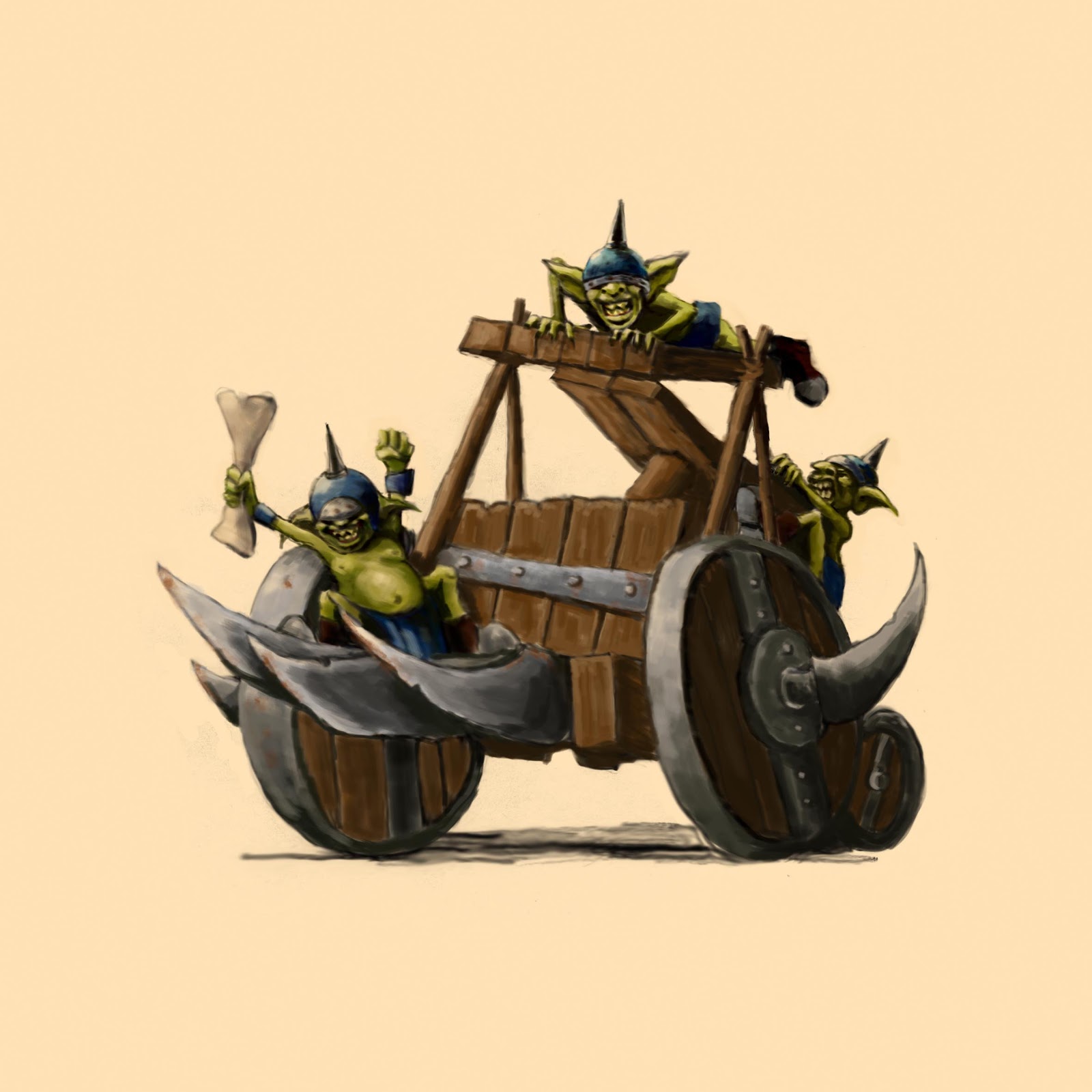 The Art of Fantasy Football: Snotling Pump Wagon