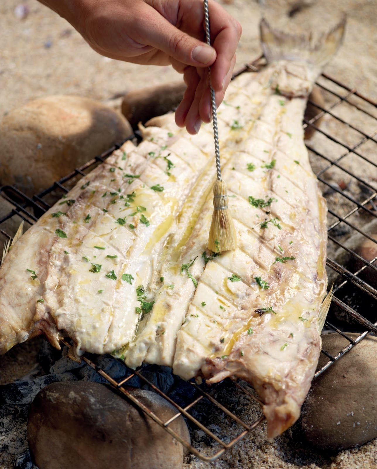 Kookkuns: Hoe om ’n heel vis oop te braai – deur Jan Braai