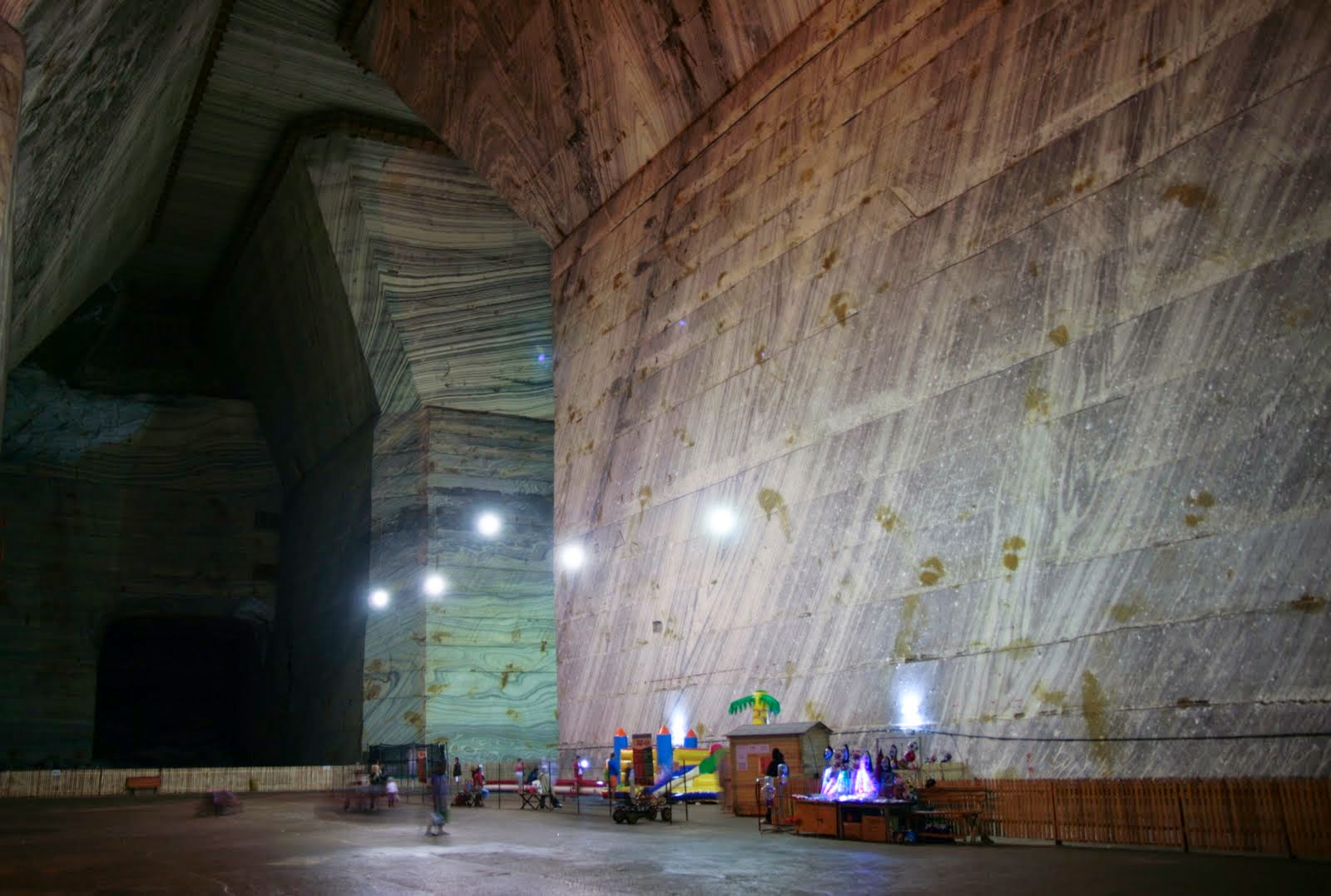 Amazingly Beautiful Old Salt Mine in Romania