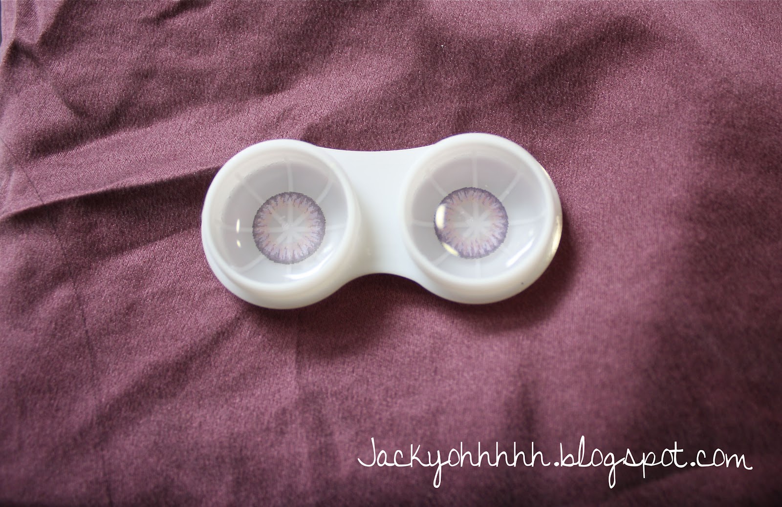 Ohhhhhh: {Sponsored}Review: Geo Medical Tri-Color Purple CM 905 Circle Lens