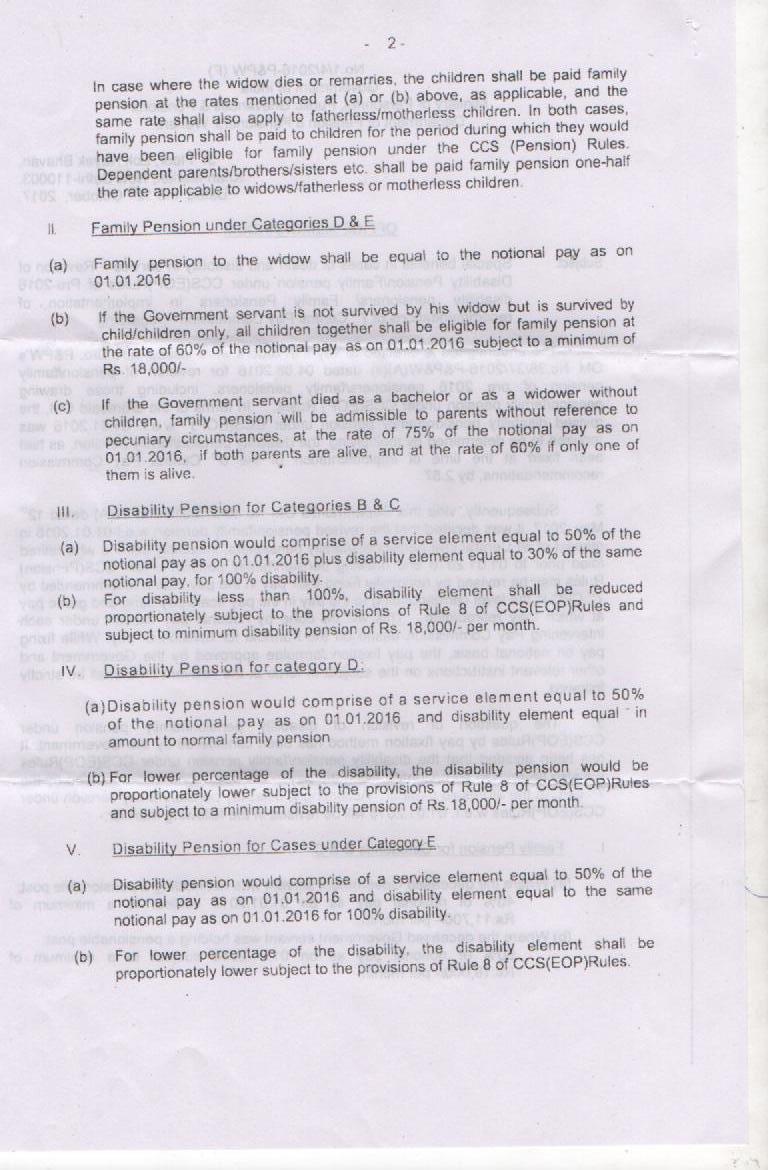 Recommendation of the 7 CPC Implementation of decision relating to ...