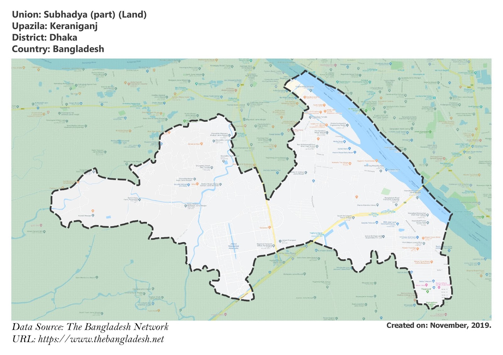 Subhadya (Part) Union, Dhaka