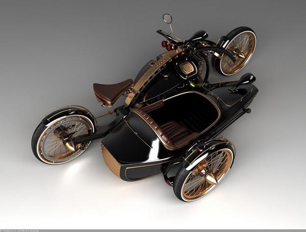 D'BOBBER KUSTOM KULTURE: Steampunk motorcycle