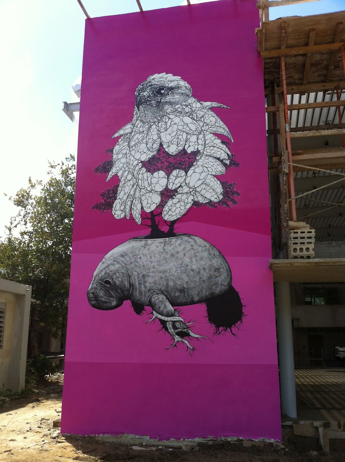 StreetArtNews ES: La Pandilla Nuevos Murales en Jayuya, Puerto Rico