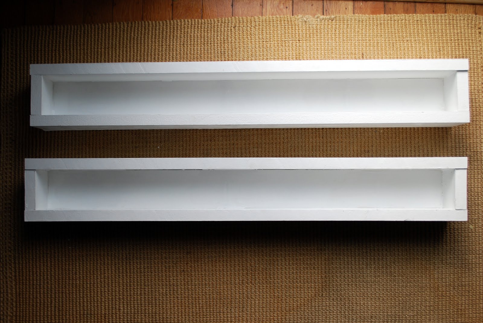 In the Little Yellow House: Building Pocket Shelves