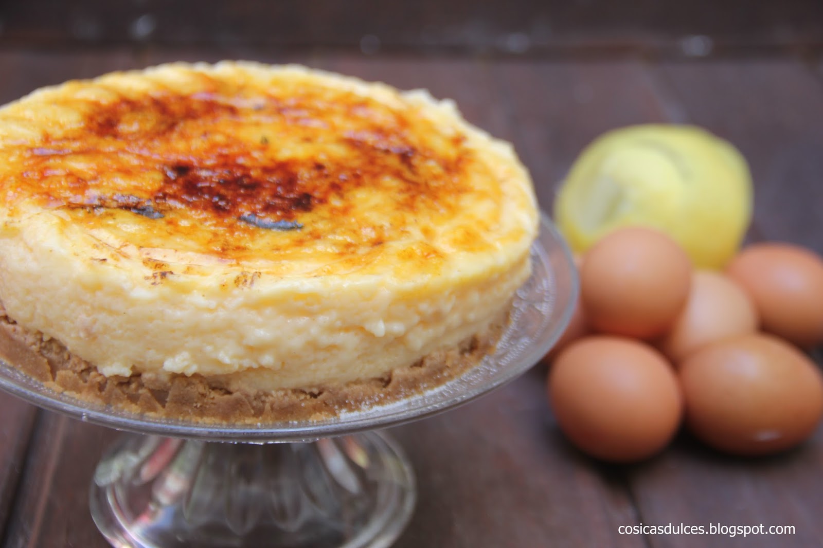 Tarta de crema catalana - Cosicas dulces...y alguna salada