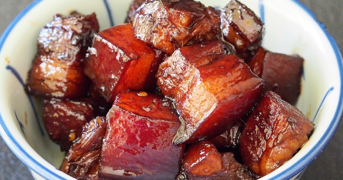 Minty's Kitchen: Hong Shao Rou (红烧肉) or Red Braised Pork Belly