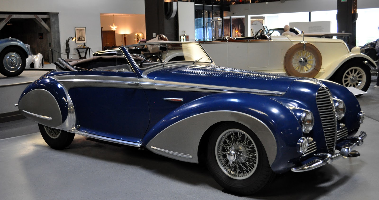 Just A Car Guy: 1937, 1949, and 1951 Delahaye models at the Mullin ...