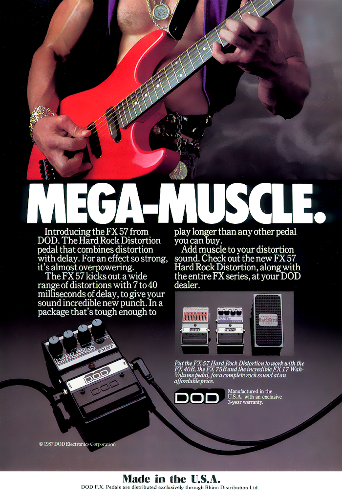 DOD Distortion Pedals in the Age of American Metal | Planet Botch