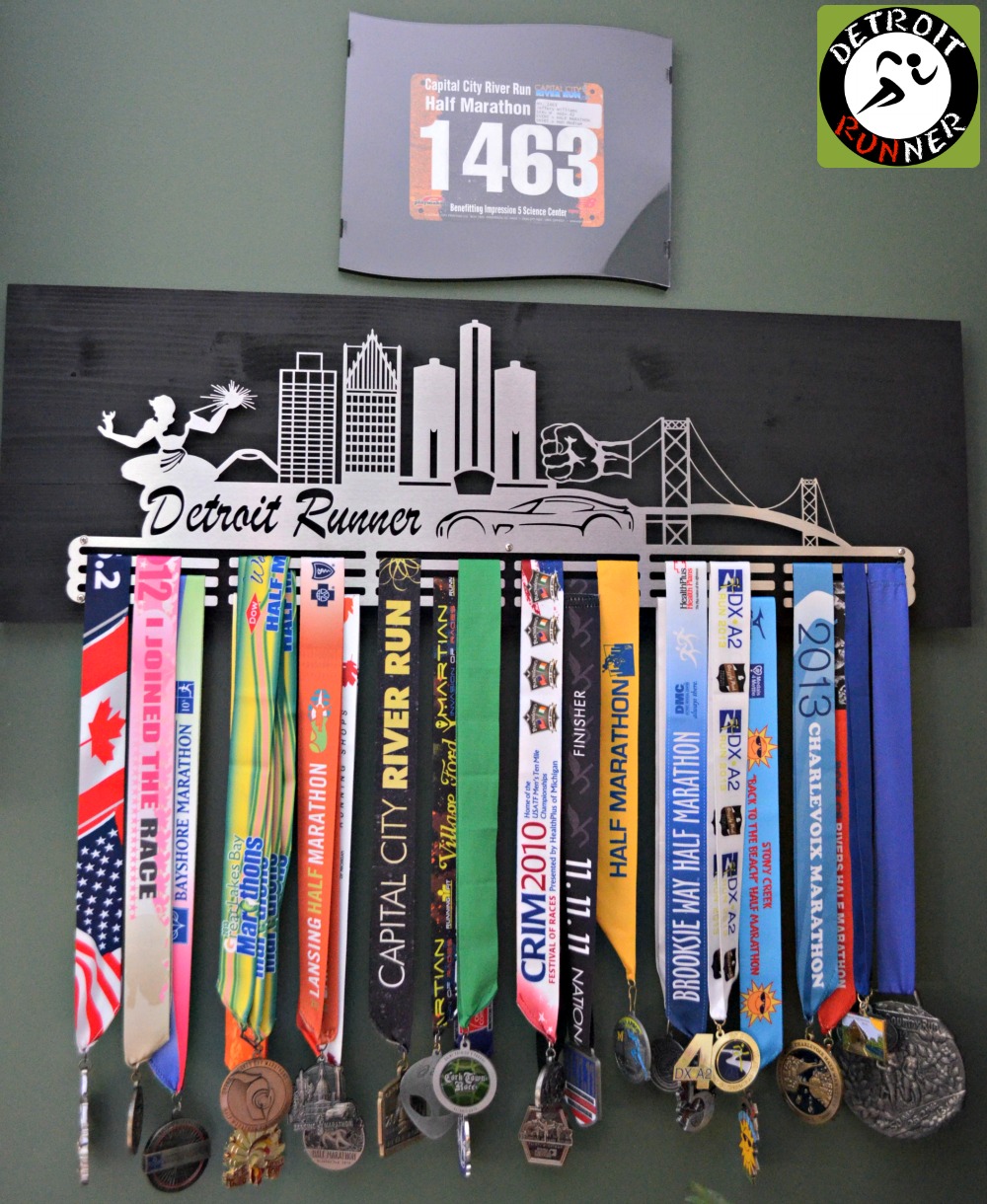 DETROIT RUNNER....: Race medals and memorabilia.....