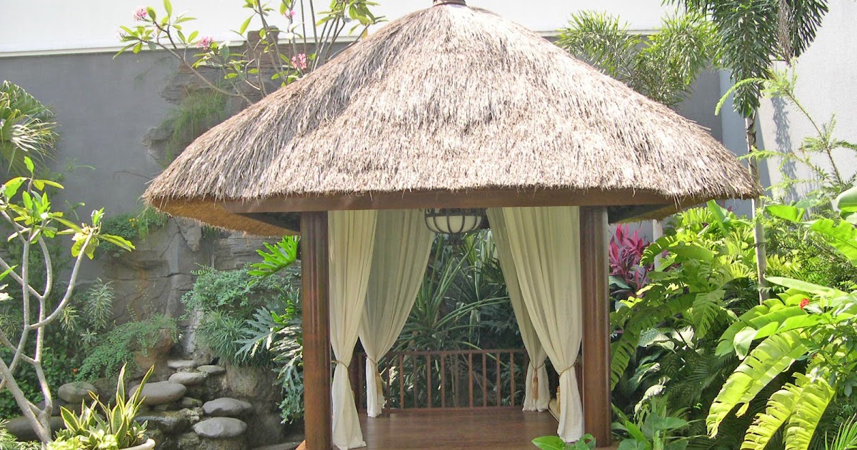 Design Rumah Idaman: Bale Bengong Gazebo Ala Bali
