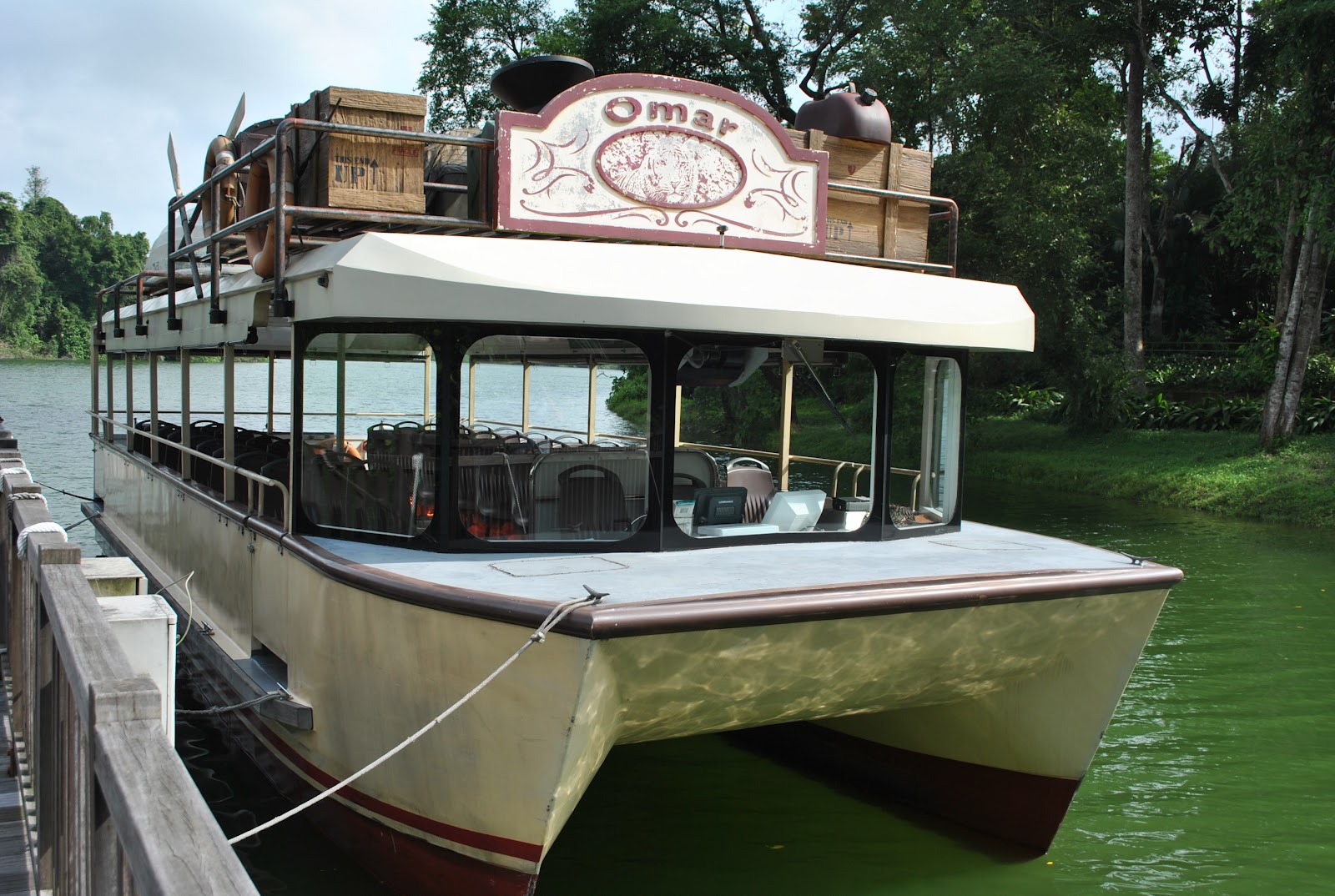 Boat Ride @ Singapore Zoo