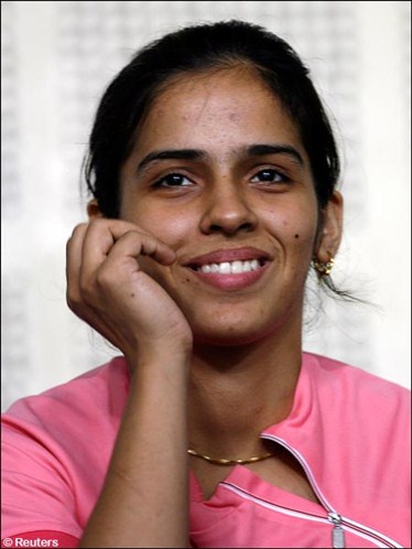 badminton player Saina Nehwal