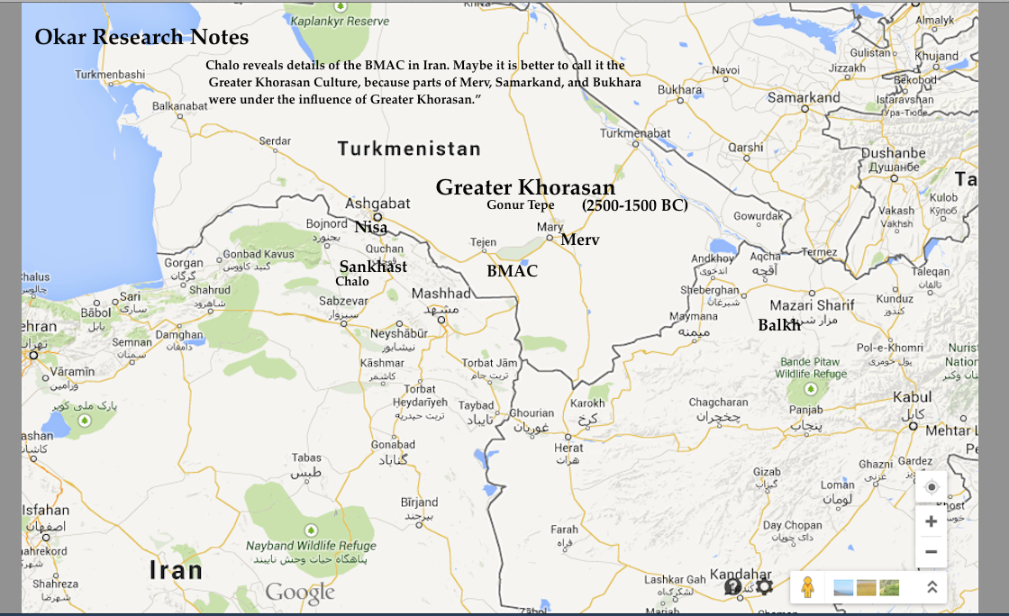 Okar Research: Raphael Pumpelly & The Oxus Civilization (2500- 1500 BC)