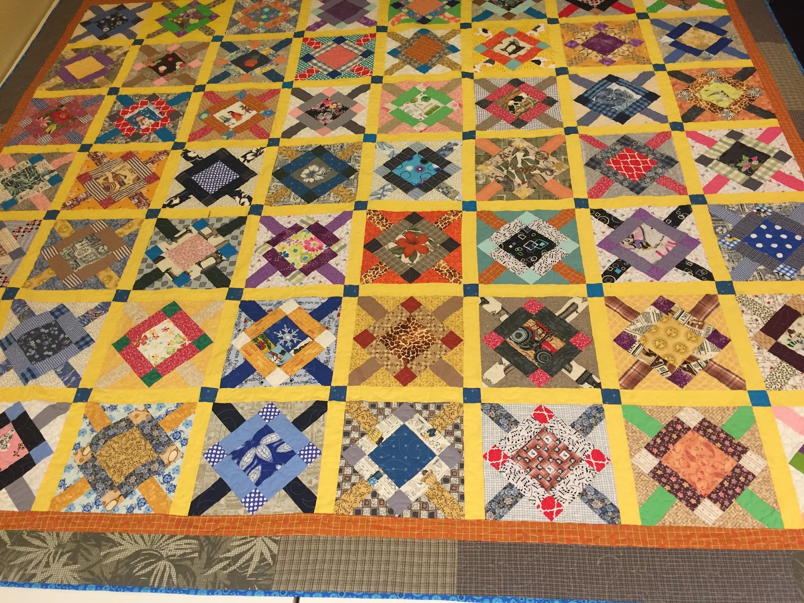 Wild Zipper: Diamond Tile Quilt
