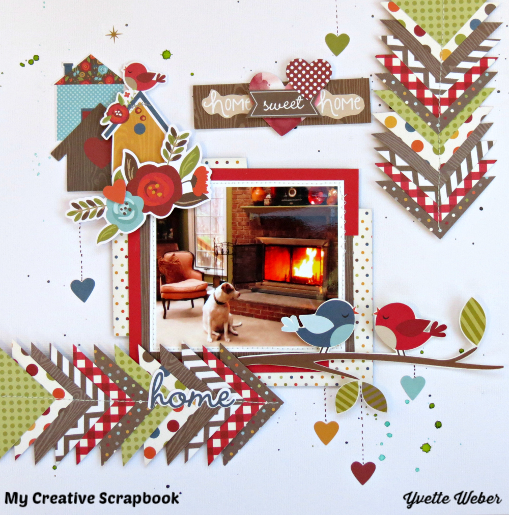 Scrapping With Yvette: MY Creative Scrapbook January Main Kit | Home ...