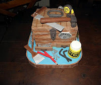 CAKE DESIGNER: Torta "caja de carpintero"