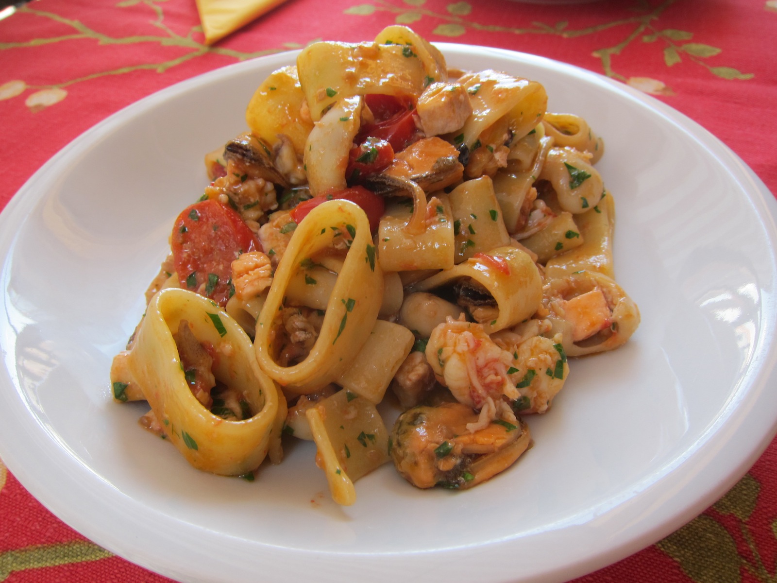 Calamarata allo scoglio