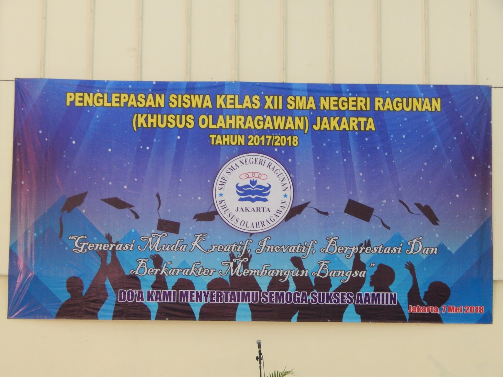 SEKOLAH KHUSUS OLAHRAGAWAN SMP/SMA NEGERI RAGUNAN : PERPISAHAN SMA 2018