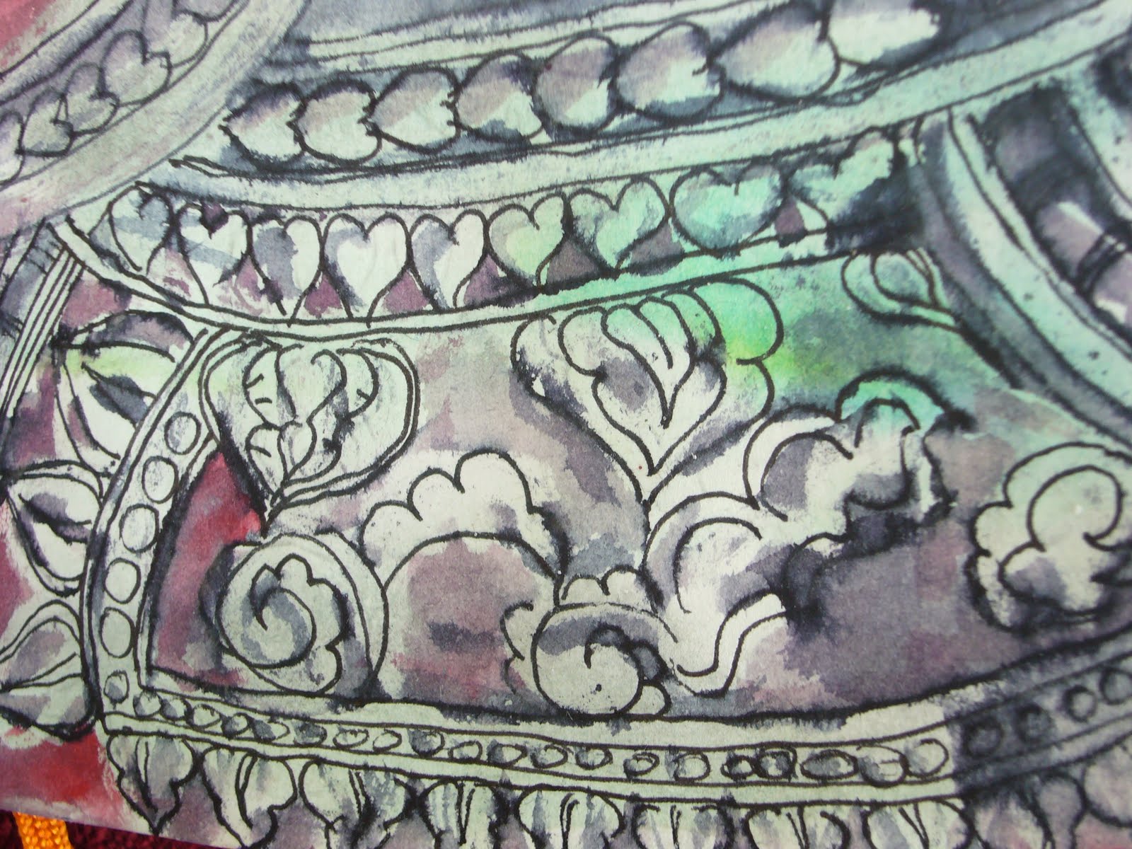 Jill Flower - Textile Artist: Back in the Studio