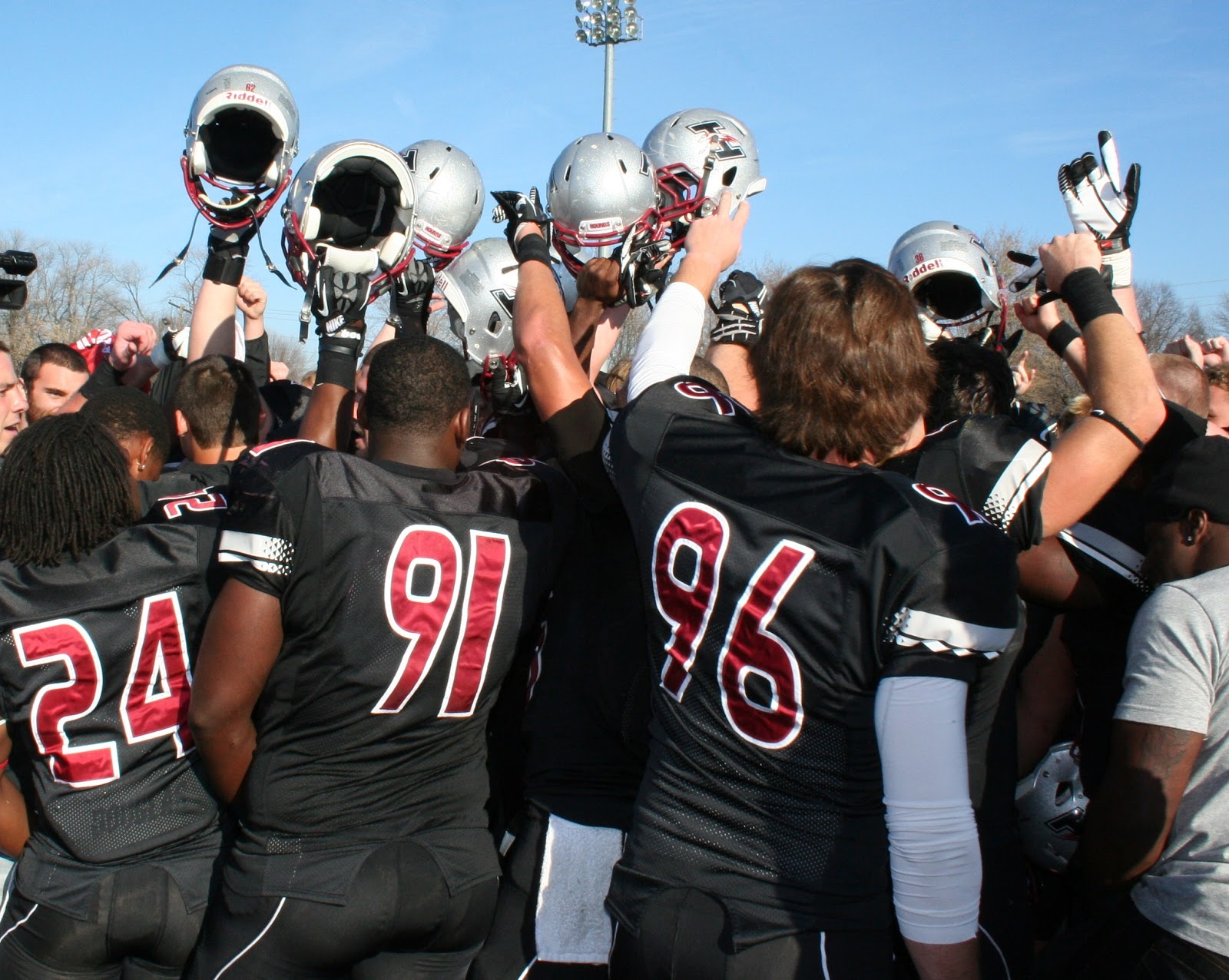 Naptown Sportz by Vince Alexander: UIndy Football Celebration Photos