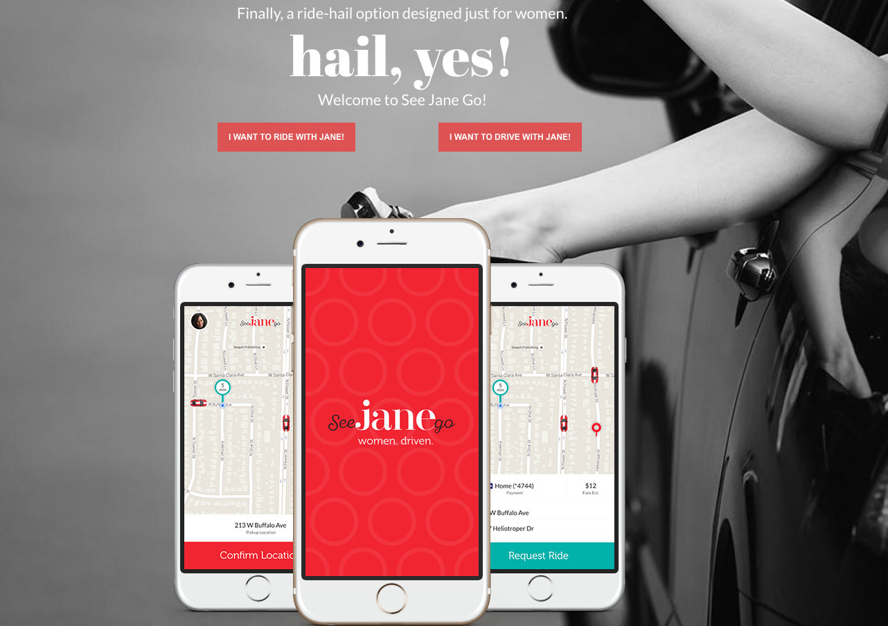 Just A Car Guy: See Jane Go, the Uber for women by women.