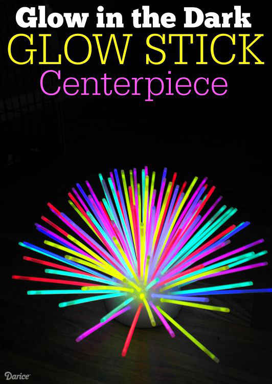 Glow Sticks Halloween Crafts