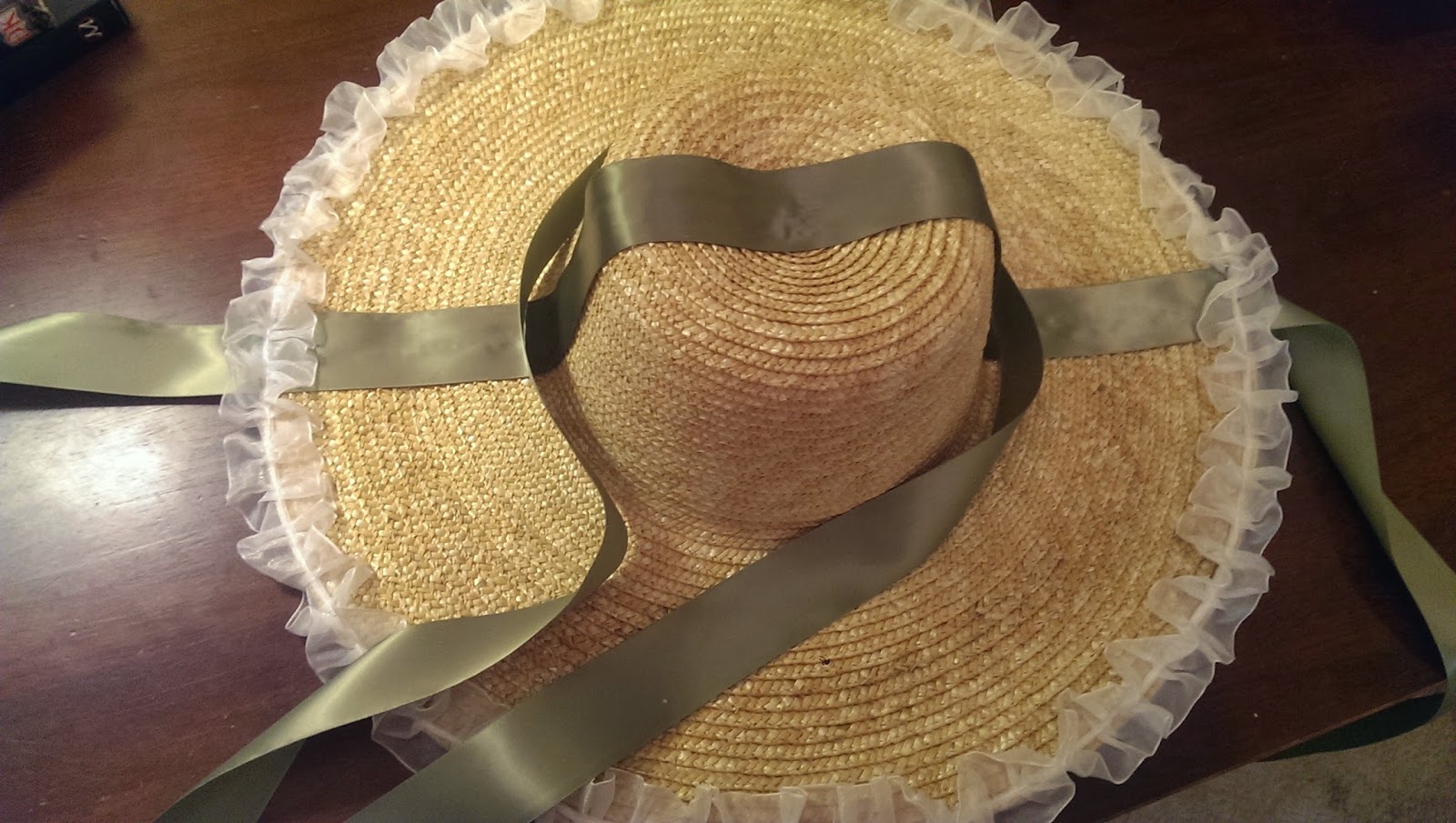 Heather Munn: Make Your Own 18th Century Straw Poke Bonnet