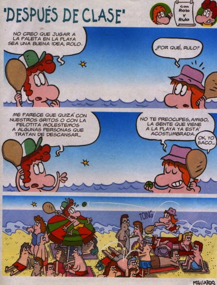 Caleta de cara al mar: HUMOR MARINO I