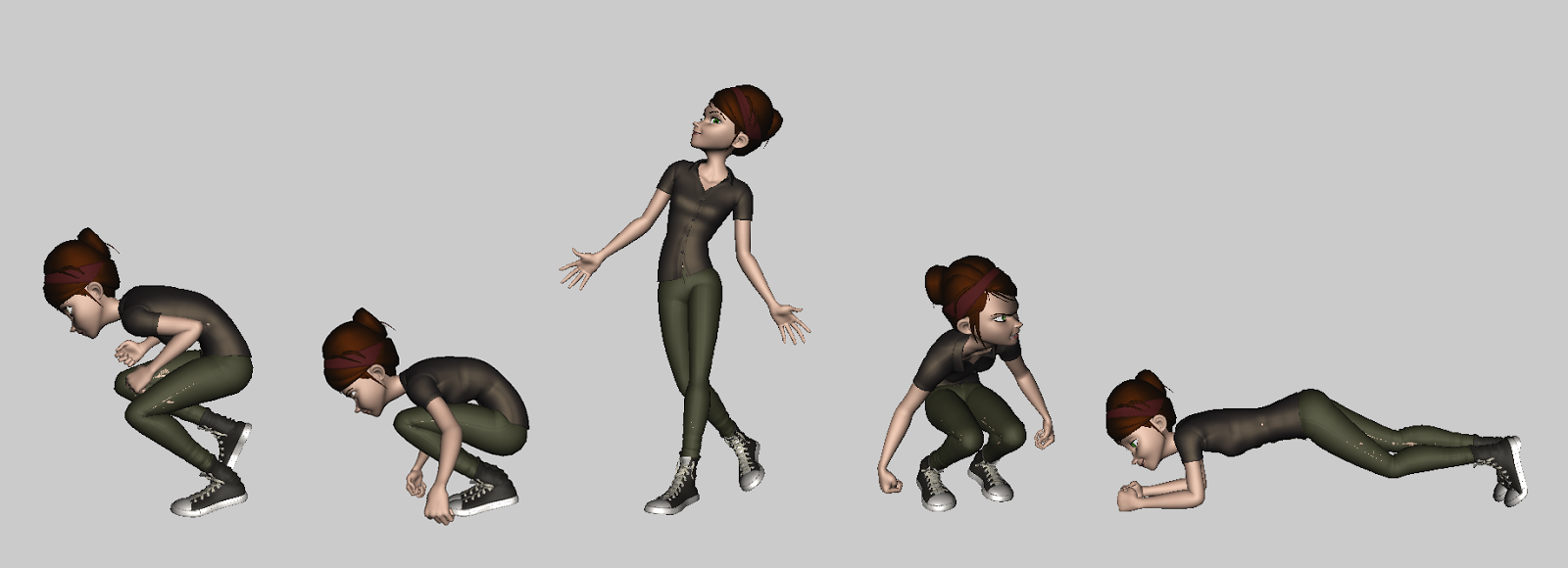 Charlie Serafini's Art Blog: Maya - Posing a Character #2