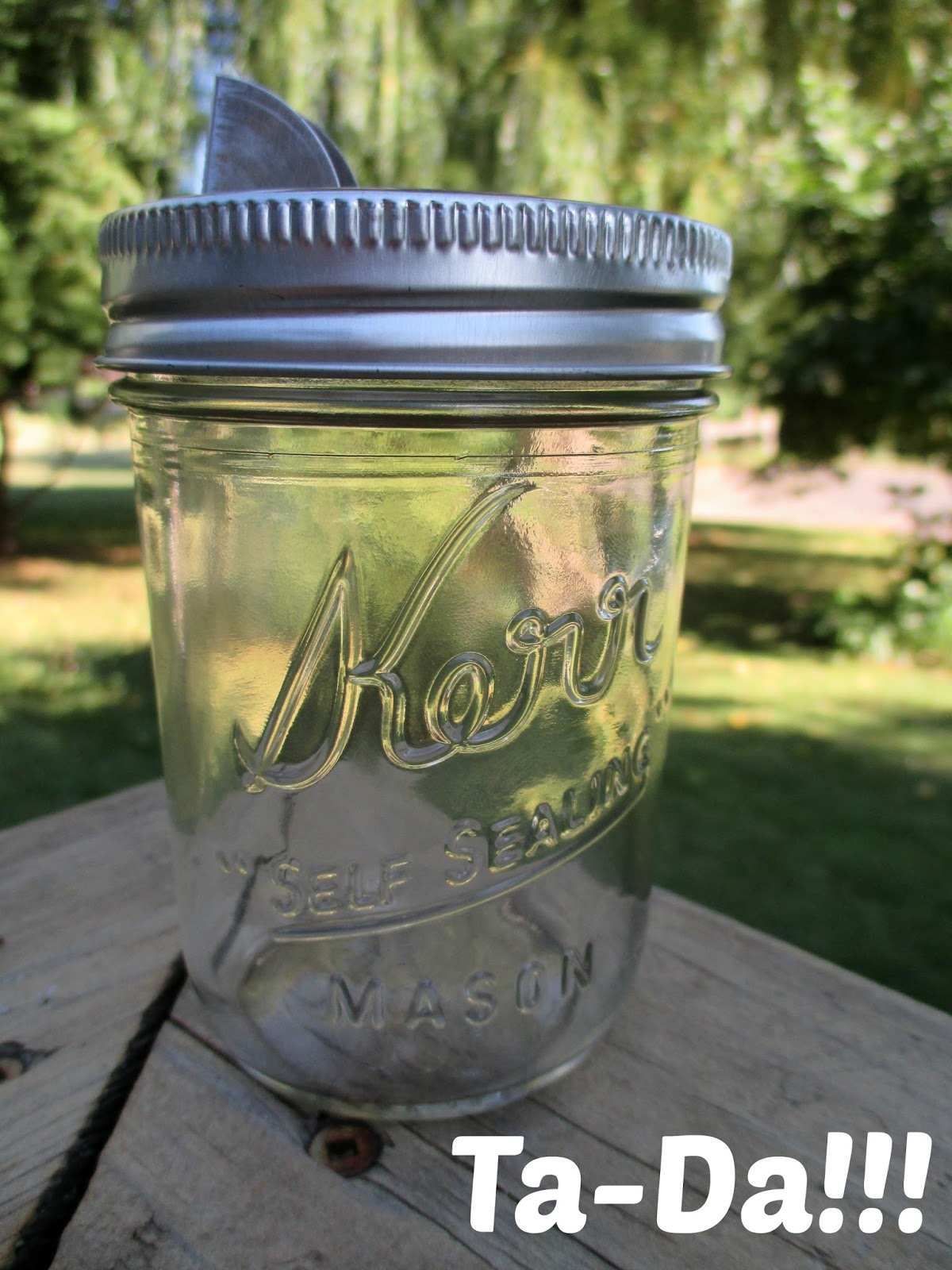 The Good, the Bad, and the Quirky: Cute and Easy Mason Jar Dispenser