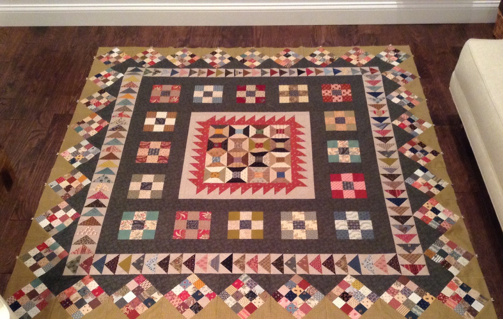 Northern Deb Quilts: Next on my Scrappy Civil War quilt