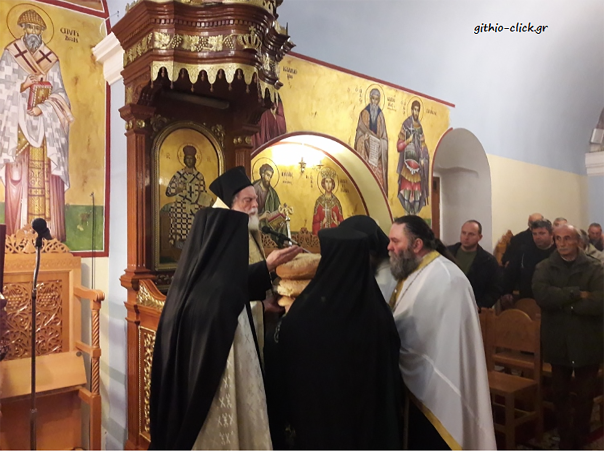 ΝΑΟΙ ΣΤΗ ΜΑΝΗ: ΓΥΘΕΙΟ (ΤΡΙΩΝ ΙΕΡΑΡΧΩΝ)