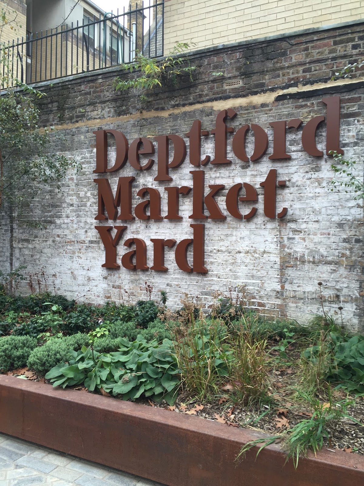 The Deptford Dame: Deptford Market Yard launch event