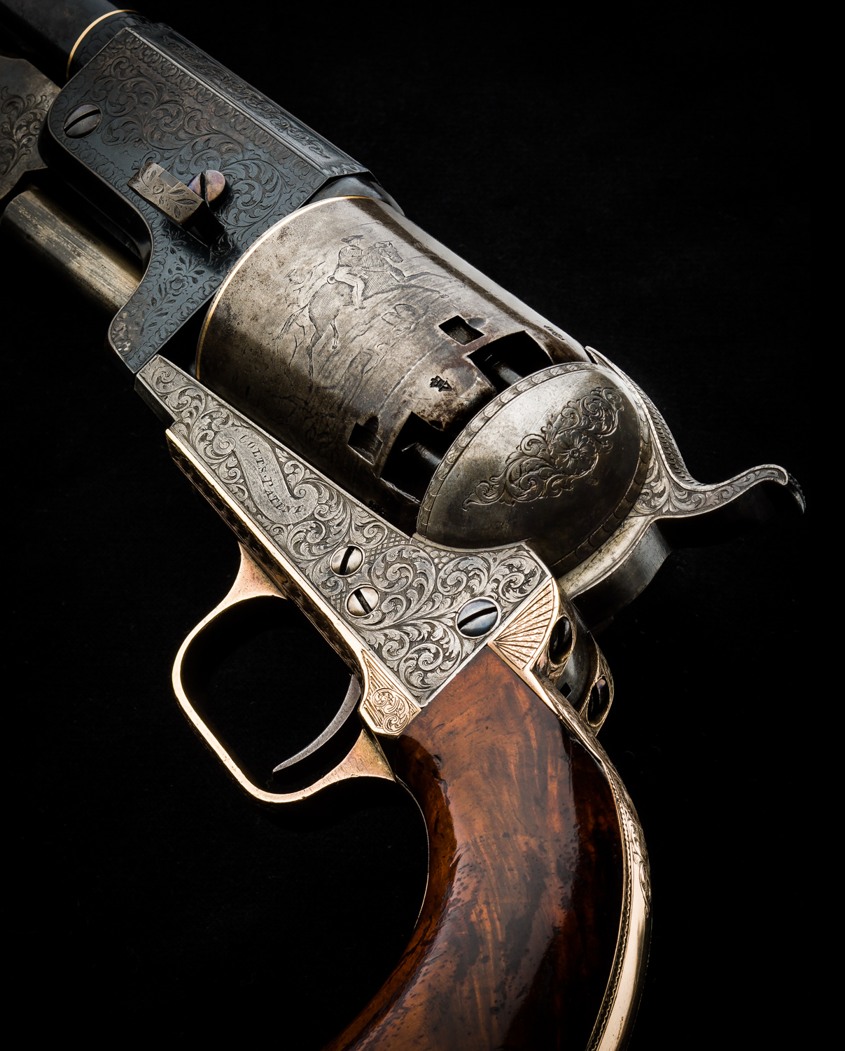 Cazador Mexicano: Un Trio de raros Revolveres Colt