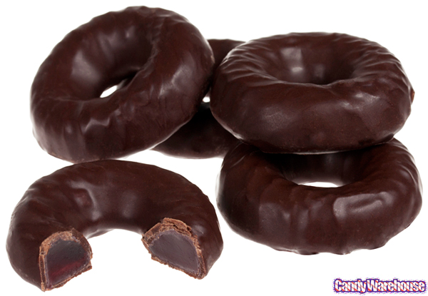 Kids Fashion 2011: Joyva Chocolate Covered Raspberry Jell Rings: 5LB Box