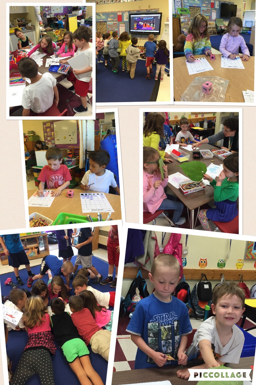 Mrs. Harte's Kindergarten Blog: Scenes From Our Week