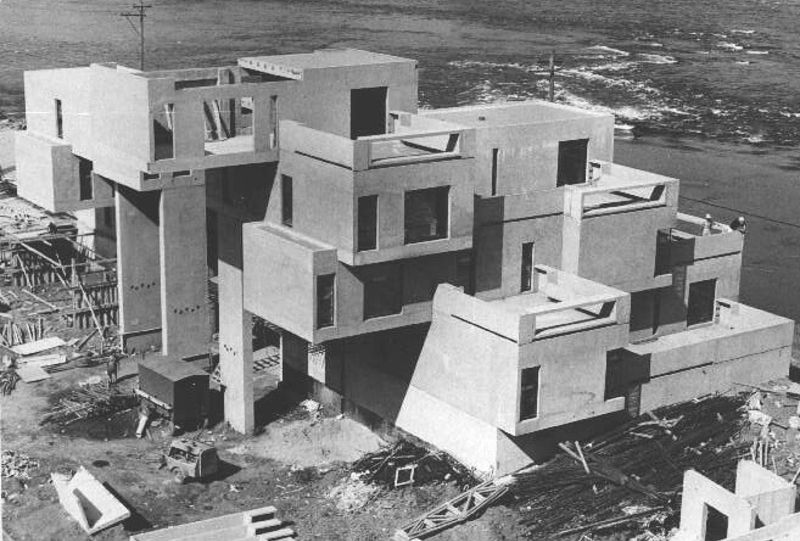A Habitat 67 lakóépület Montréalban. - schuro blogja